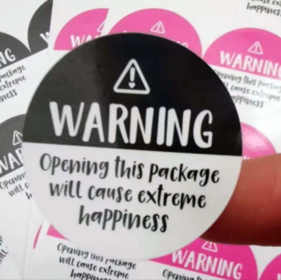 Office | 12 New Warning Stickers For Small Businesses | Poshmark